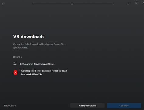 Stuck At Vr Downloads When Setting Up Oculus Pc App Roculus