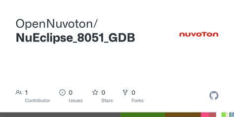 github opennuvoton nueclipse 8051 gdb
