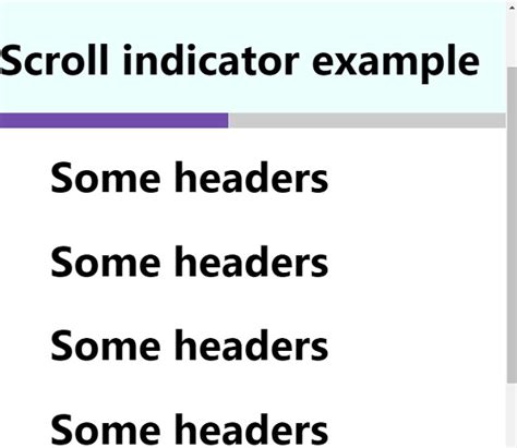 如何使用 Css 和 Javascript 创建滚动指示器 W3schools 教程