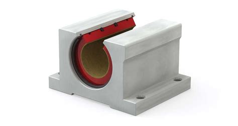 Pillow Block PN20C 1.25" Plain Linear Bearing - Open, Compensated – PBC ...