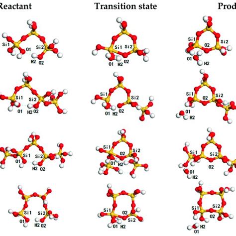 The Structures Of Reaction Species For The Dimerization Of Download Scientific Diagram