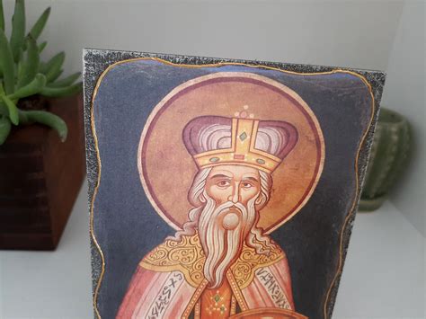 Saint Melchizedek Orthodox Icon Priest Melchizedek Old Testament