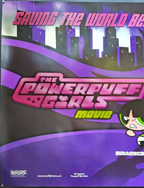 The Powerpuff Girls Movie An Original Vintage Movie Poster Of Craig