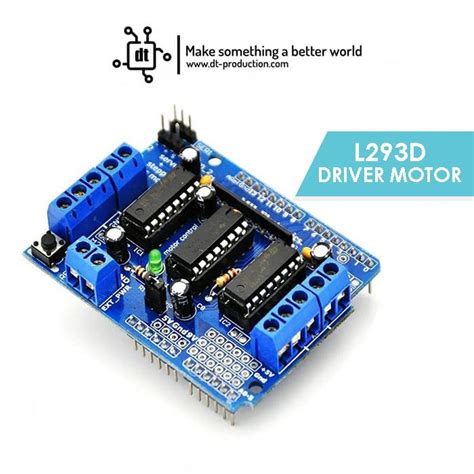 Jual Driver Motor L293d Modul L293 Arduino Shopee Indonesia