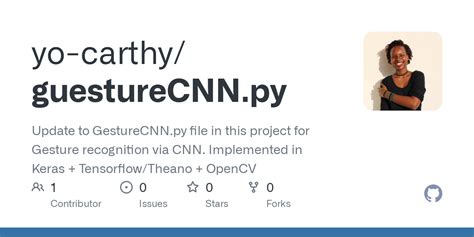 Github Yo Carthyguesturecnnpy Update To Gesturecnnpy File In This Project For Gesture