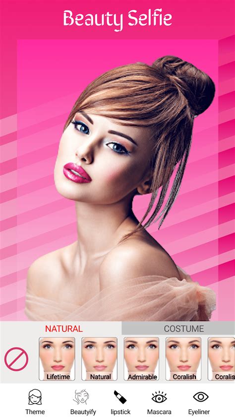 selfie camera face filters app para android descargar