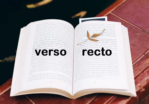 Printing Terminology Recto And Verso Color Vision Printing