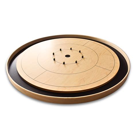 The Crokinole Canada Board No Branding Tournament Board Game Set