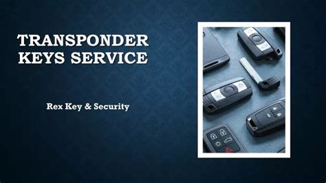 PPT Transponder Keys Service PowerPoint Presentation Free Download ID 12722688