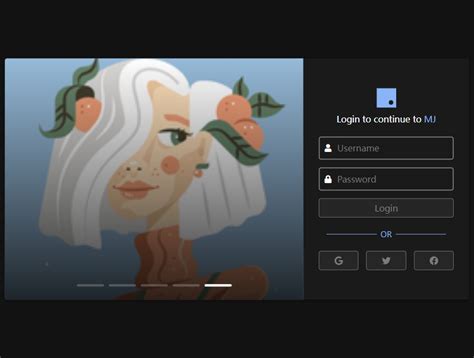 登录界面设计，css切换效果案例 17素材网