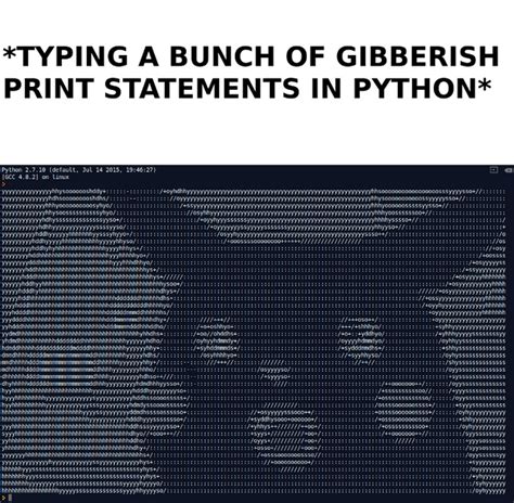 Hardcoding Gibberish Print Statements Rprogrammerhumor