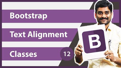 Bootstrap Text Alignment Classes Bootstrap Tutorial 12 Youtube