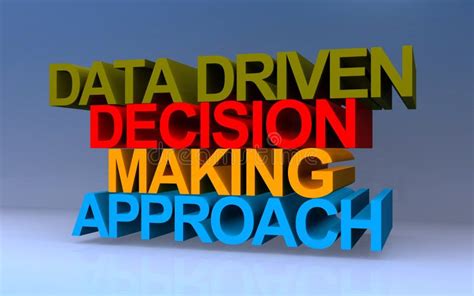Data Driven Decision Stock Illustrations 8842 Data Driven Decision