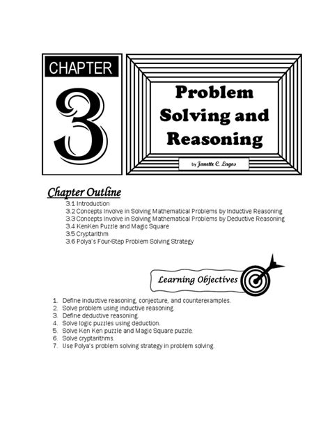 Mathematics In The Modern World Chapter 3 Pdf Inductive Reasoning