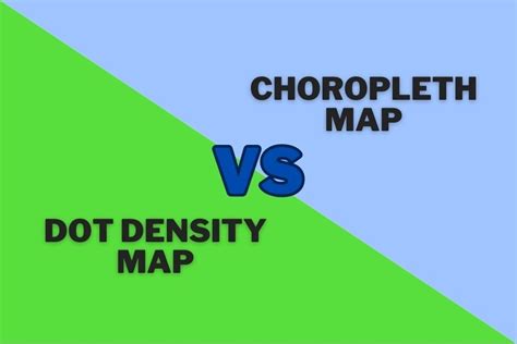 Difference Between Dot Map And Choropleth Map Which One Should You Use Spatial Post