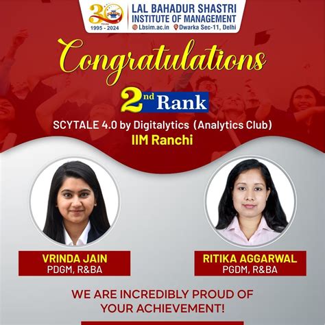 Mba Pgdm Achievement Proudmoment Unstop Ritika Aggarwal 11