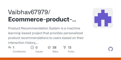 Github Vaibhav67979ecommerce Product Recommendation System Product Recommendation System Is