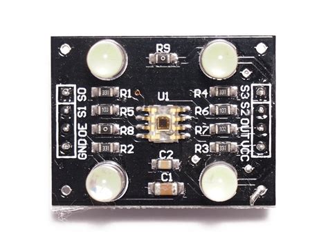 Buy Tcs3200 Color Recognition Sensor Module For Mcu Arduino Online At