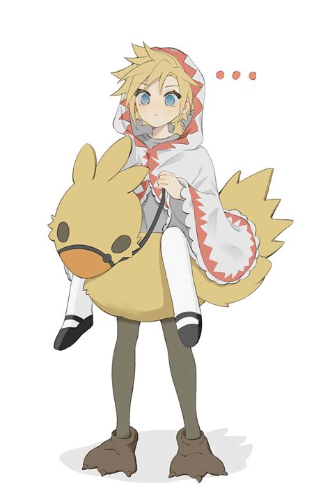 Download Chocobo Rider Anime Artwork Wallpaper