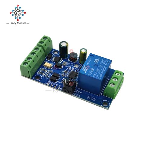 Módulo de relé protegido contra conexão reversa rs485 ttl 1 entrada saída do modbus rtu 7 24v