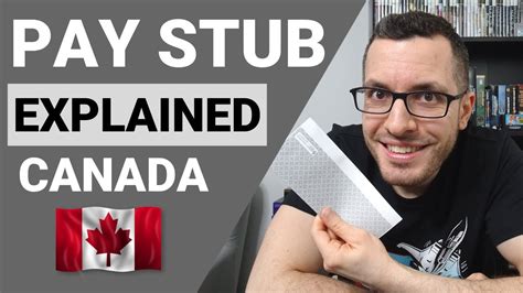 My Pay Stub In Canada Payroll Deductions Income Tax Cpp And Ei