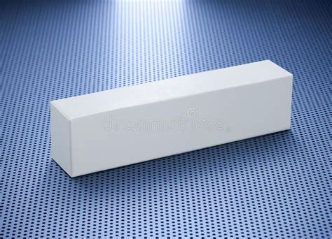 Blank Toothpaste Product Box