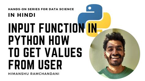 3 How Input Function Work In Python How To Get Input From User Hindi Youtube