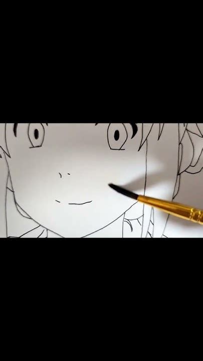 미츠하 그리기 너의이름은 손그림 그리기 Shorts Youtube