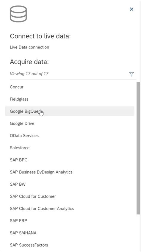 Integrating SAP Analytics Cloud With Google BigQuery Nine Boards