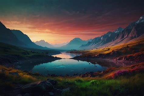 Premium Photo Exploring Molecular Elegance Through Digital Art