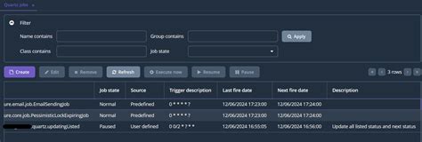 Issue With Quartz Scheduler Job State Become Paused After Or Before Firing Once Support Jmix