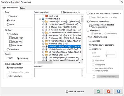 Toolpath Transform Machining Tools Cutting And Probing