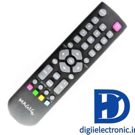 خرید و قیمت ریموت کنترل تلوزیون مارک مجیک تی وی مدل ته گرد طرح کم یاب باکیفیت عالی اصلی ترب