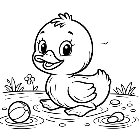 오리 색칠 공부 Kr에서 무료 색칠 공부