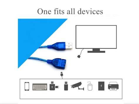 Usb Extension Cable M Male To Female Extender Cord It Palace Hub