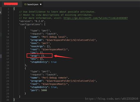 vscode 带参数调试程序 源码巴士