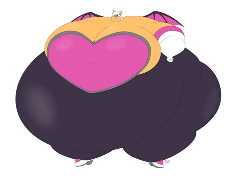 Rouge The Fat Remake By Pixiekanga Loon On Deviantart
