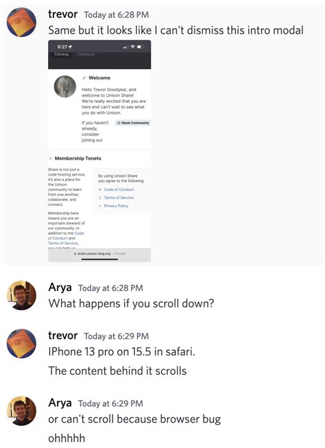 can t dismiss share welcome modal on mobile · issue 3245 · unisonweb