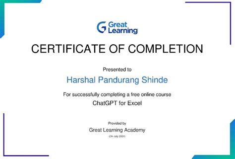 Harshal Shinde On Linkedin Greatlearningacademy Greatlearning