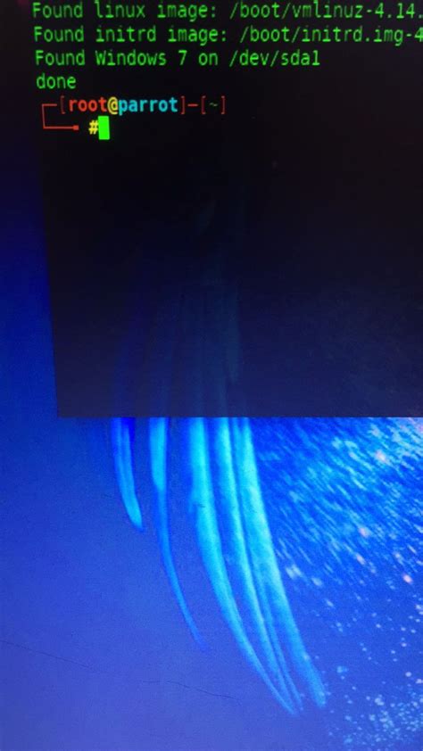 关于双系统安装后 Grub 界面无 Windows 选项 系统安装 使用问题 Parrotsec中文社区