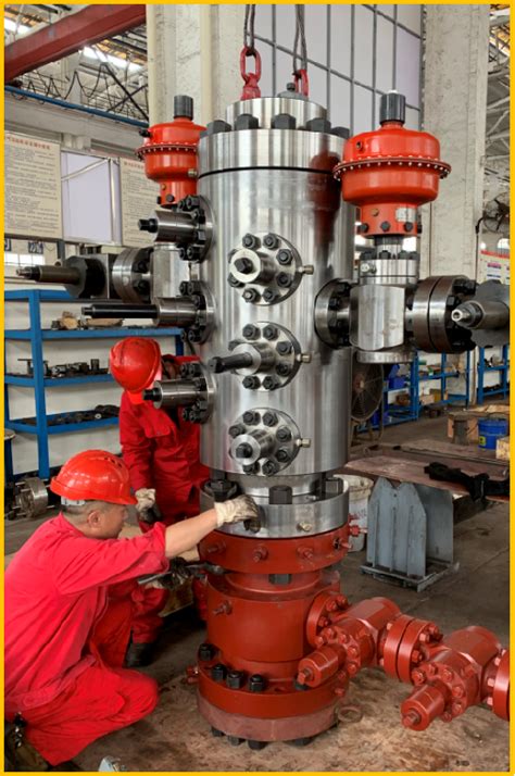 Wellhead X Mas Tree API 6A Stainless Steel Forging Oilfield Christmas Tree