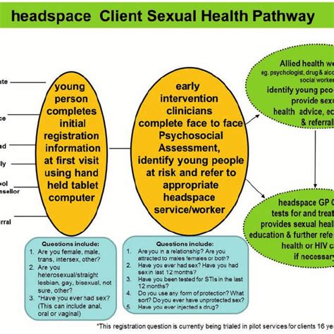 Client Sexual Health Pathway The Pathway Guides The Young Person From