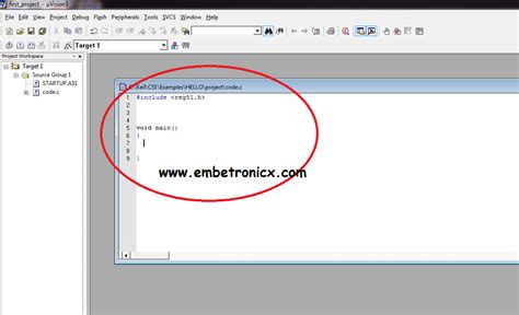 How To Create Project In Keil IDE For Projects