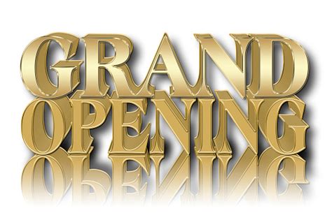 재고 일러스트 레이 션그랜드 오프닝 3d 그림 흰색 배경에 고립 0명에 대한 스톡 사진 및 기타 이미지 0명 3차원 형태 Publicity Event Istock