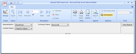 Manage Ssrs Report Parameters And Report Subscription In Sharepoint