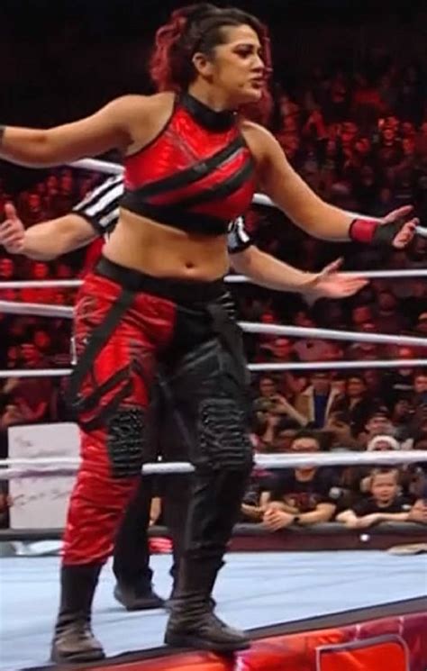Bayley Wearing Her Sexy Red Ring Attire 3 By Dragonmatt600 On Deviantart