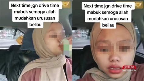 Astaghfirullah Viral Cewek Berkerudung Live Tiktok Mabuk Minum Alkohol
