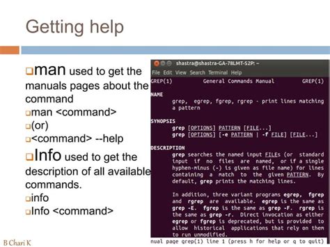Know The Unix Commands Pptx Operating Systems Computer Software