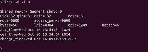 Ipcs Command In Unix