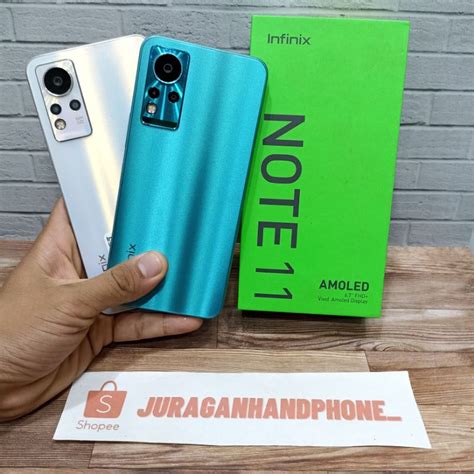 Jual Infinix Note Ram Gb Internal Gb Hp Second Seken Bekas Fullset Shopee Indonesia